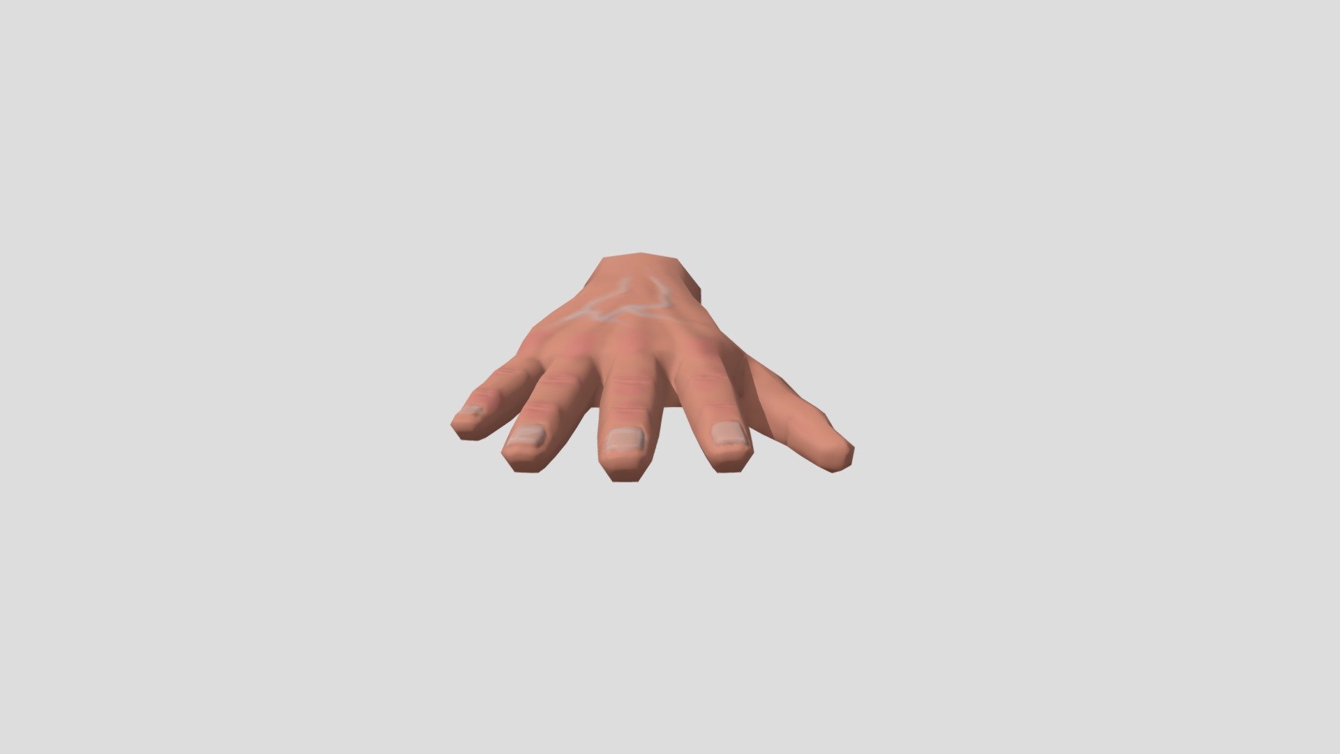 free 3d low poly hand - Download Free 3D model by maskv1 [20c645f ...
