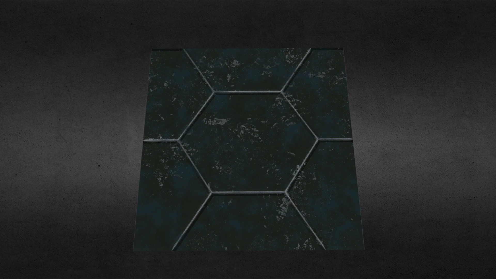 Hexagonal Floor Tiles - Repeatable Texture - Download Free 3D model by ...