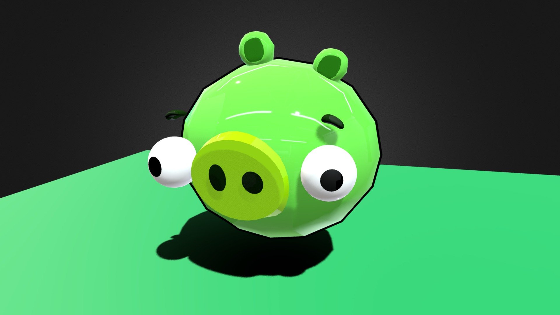 Pig Angry Birds - Download Free 3D model by Sqtime |kianu blenderist ...