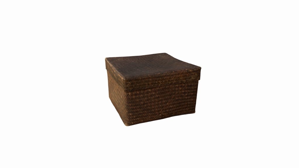 DECORATIVE BOX-DARK BROWN 3OF3 TEXT - 3D model by Everest Media Inc ...