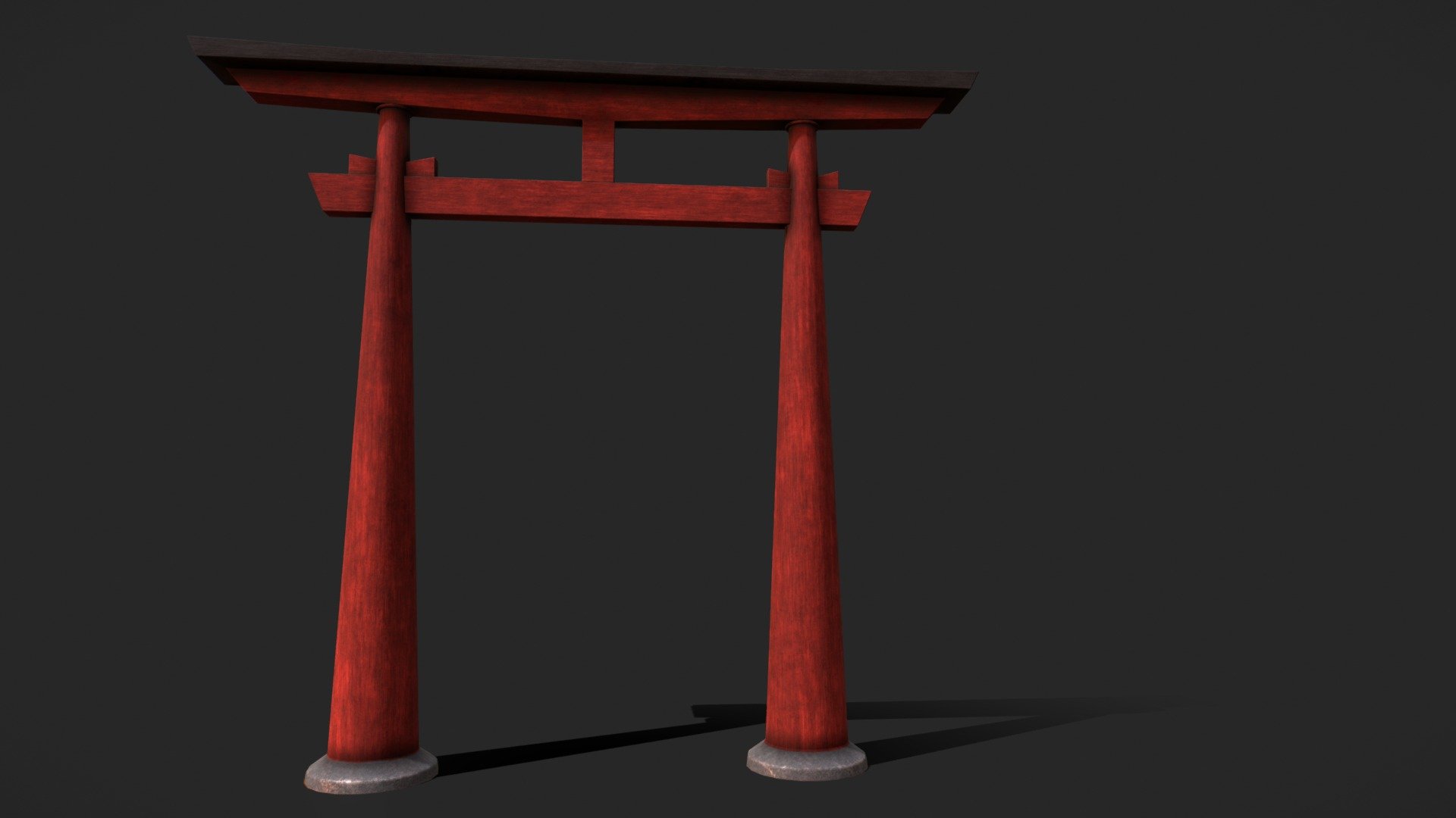 Torii Gate - 3D model by akarki [20c9003] - Sketchfab