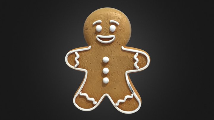 Gingerbread 3D models - Sketchfab
