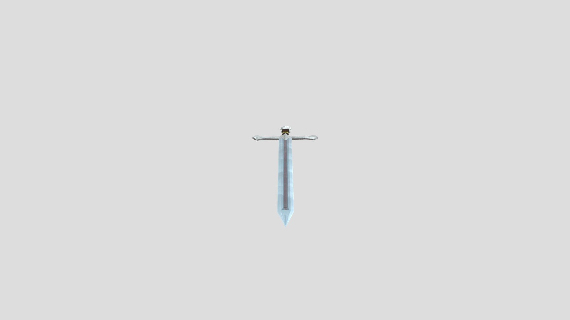 Straight Sword - 3D model by Akinaxis [20cb2bd] - Sketchfab