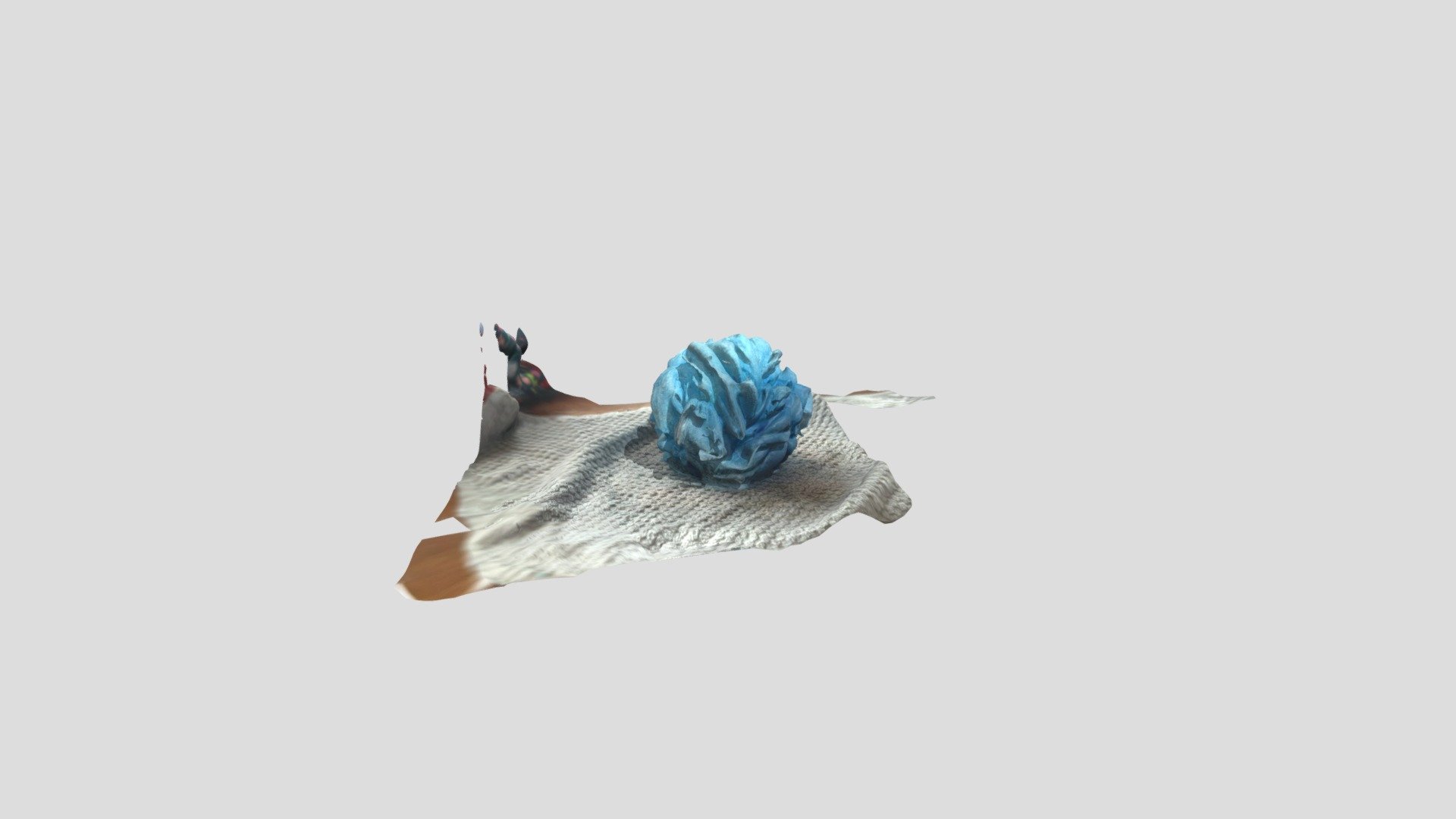 Loofah on Towel - 3D model by mdavi388 [20ce9b4] - Sketchfab