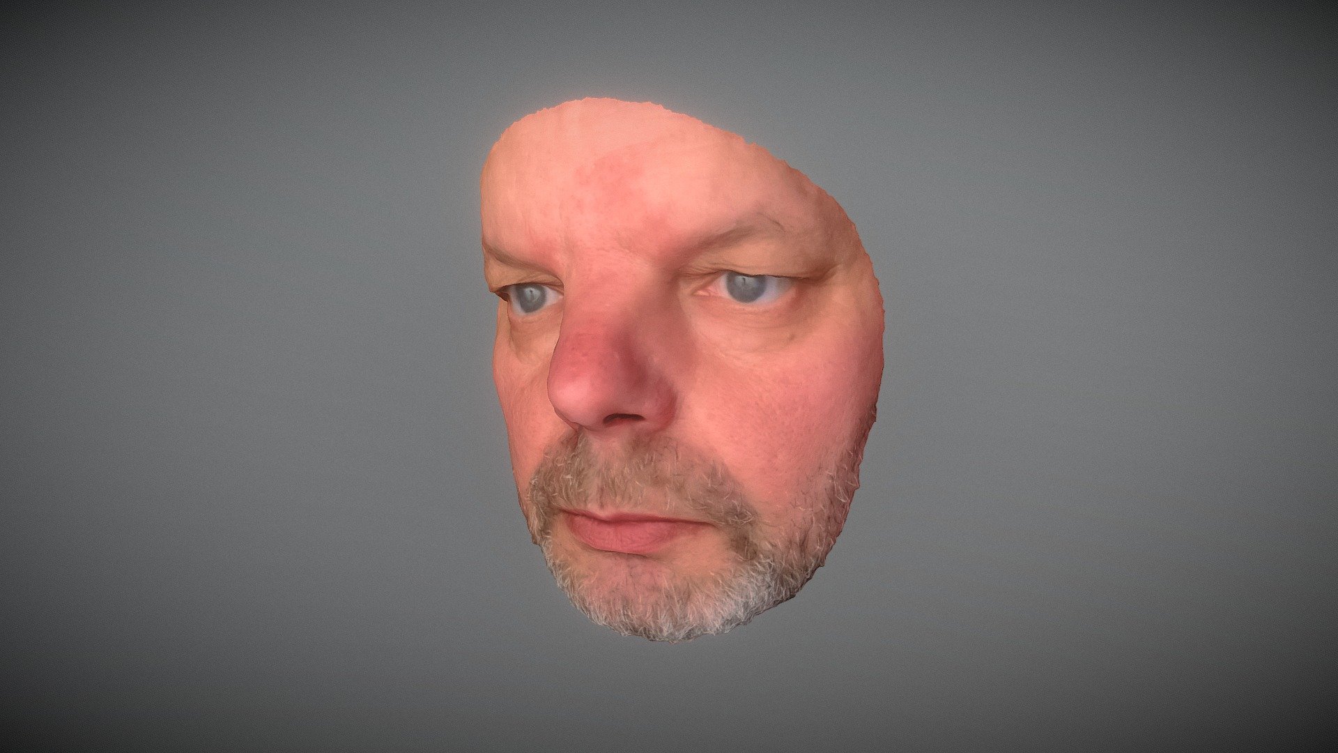 Male face - 3D model by raul.ollo [20ced8f] - Sketchfab