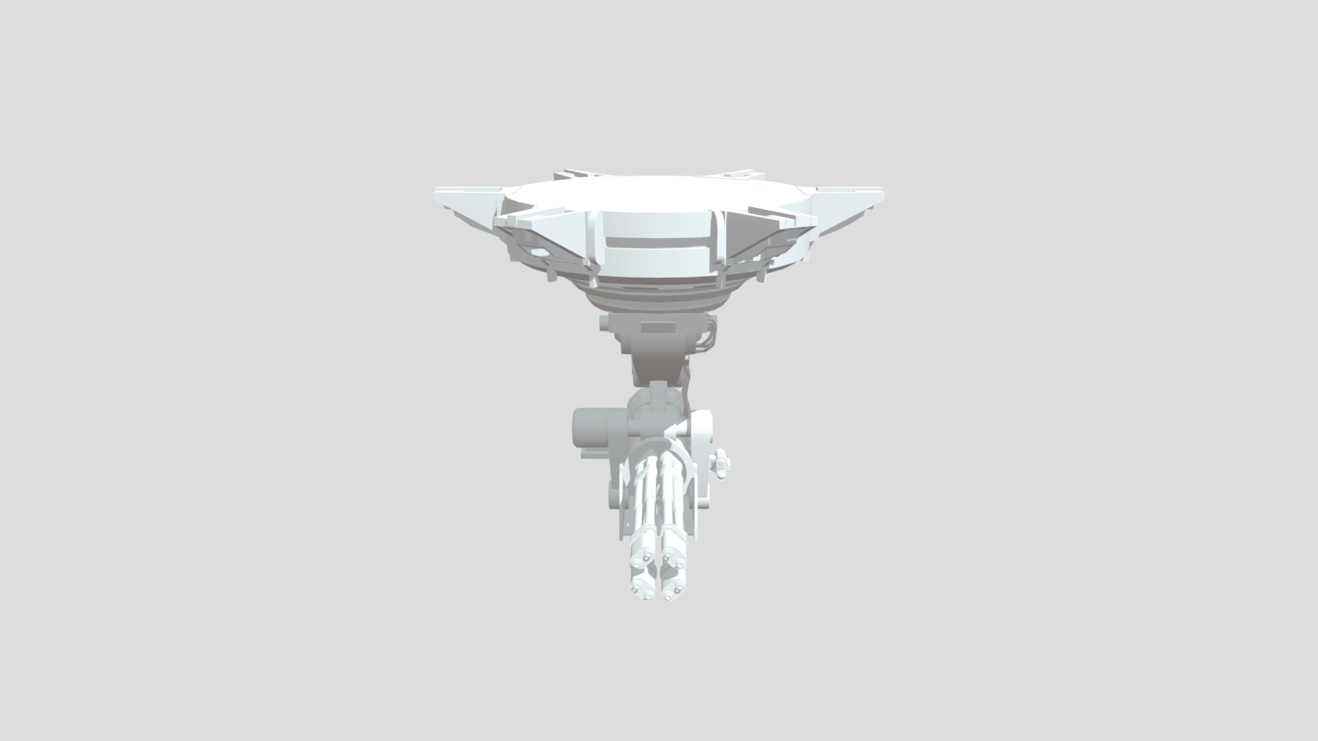 Auto Turret - 3D model by crisound [20cff31] - Sketchfab