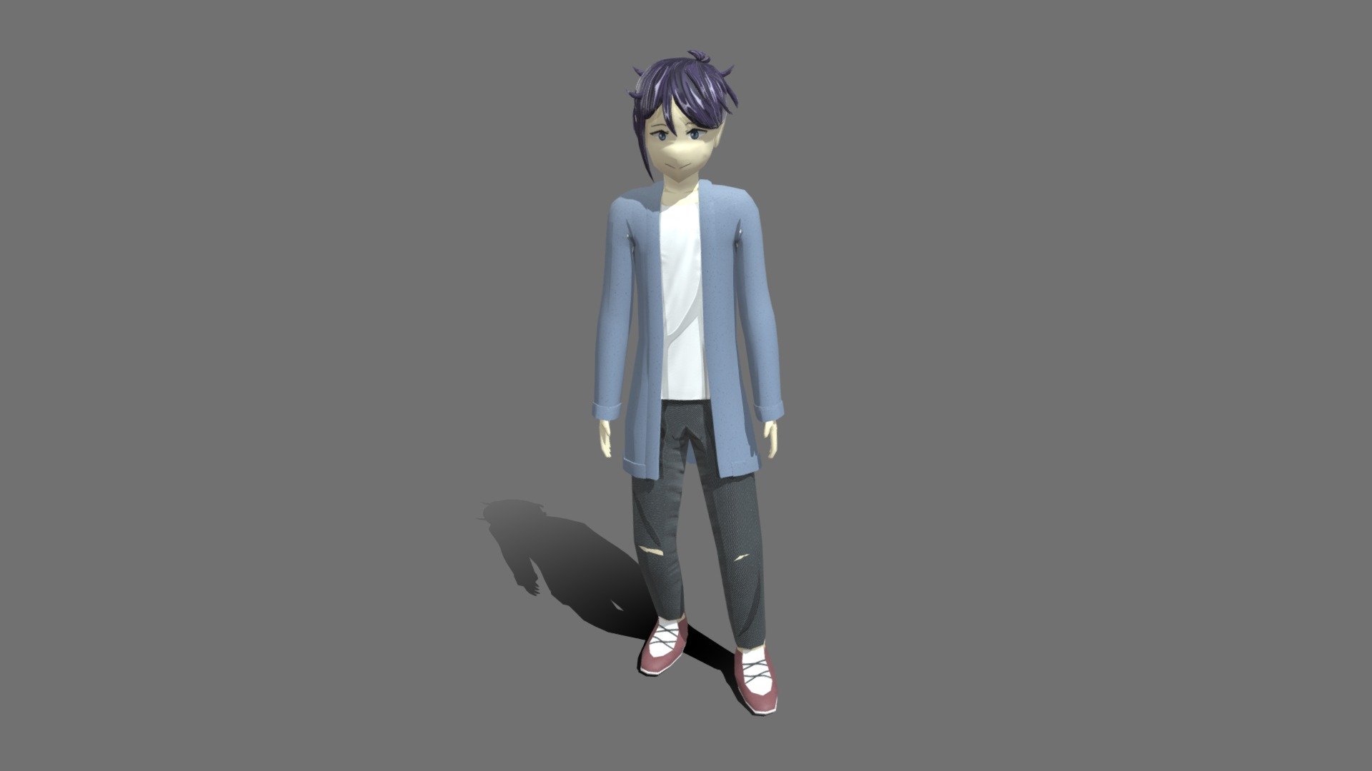 Original character idle animation - Download Free 3D model by ...