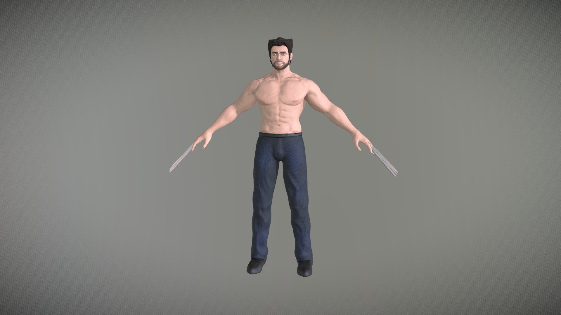 Wolverine - 3D model by Aleksandra Szymanska (@alexszymans) [20d1b3c ...