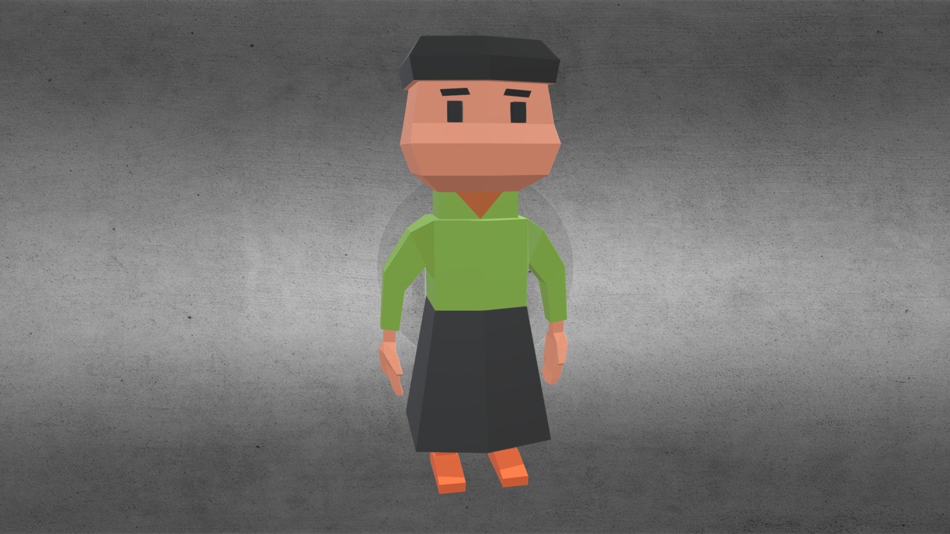 Low Poly Character - Download Free 3D model by Nexgen (@Nexgen07 ...