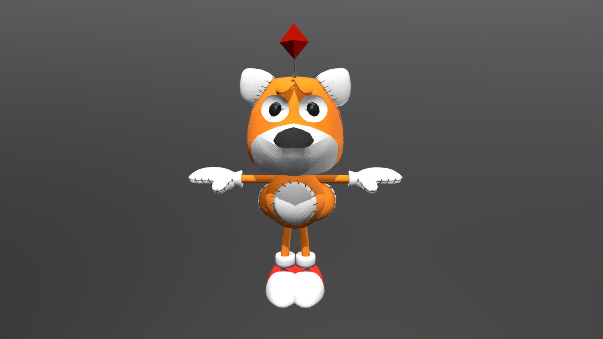 Tails Doll HD - Download Free 3D model by JadeandPals [20d33b2] - Sketchfab