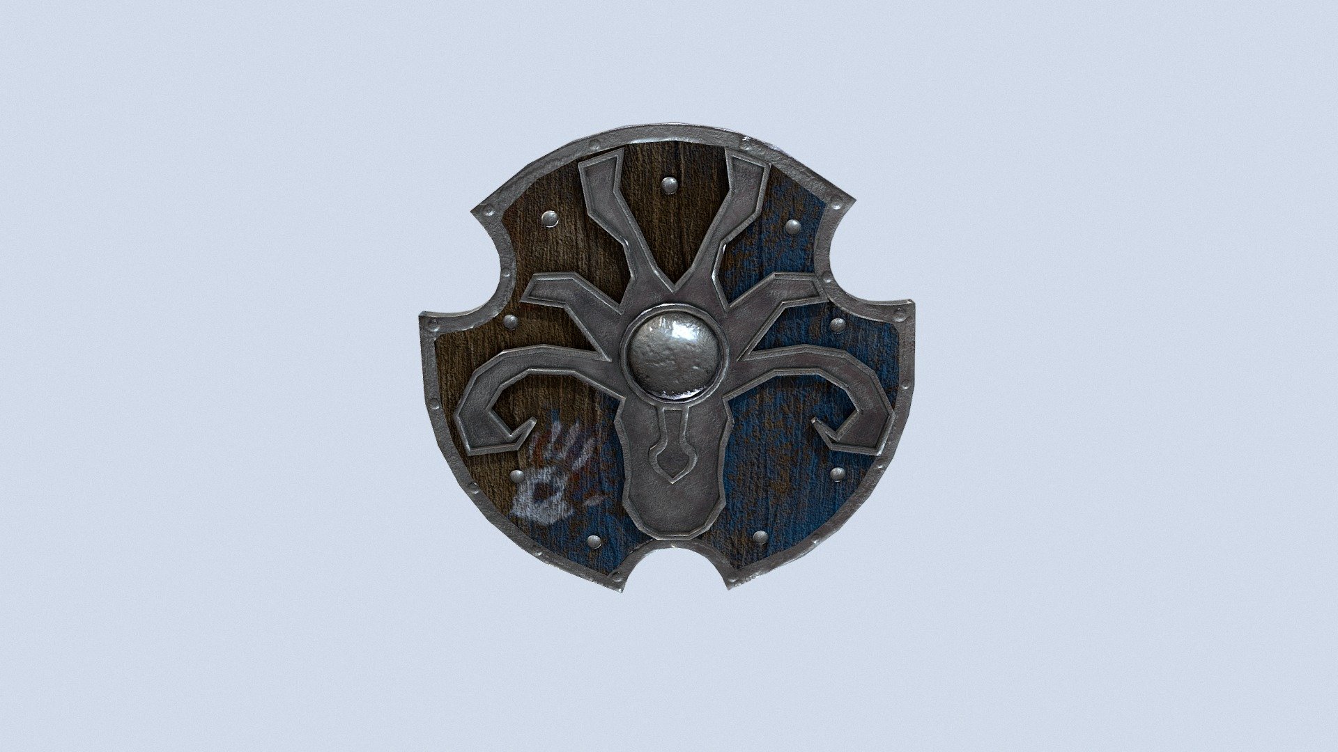 Low shield OBJ - 3D model by pouyasaad [20d3a0b] - Sketchfab
