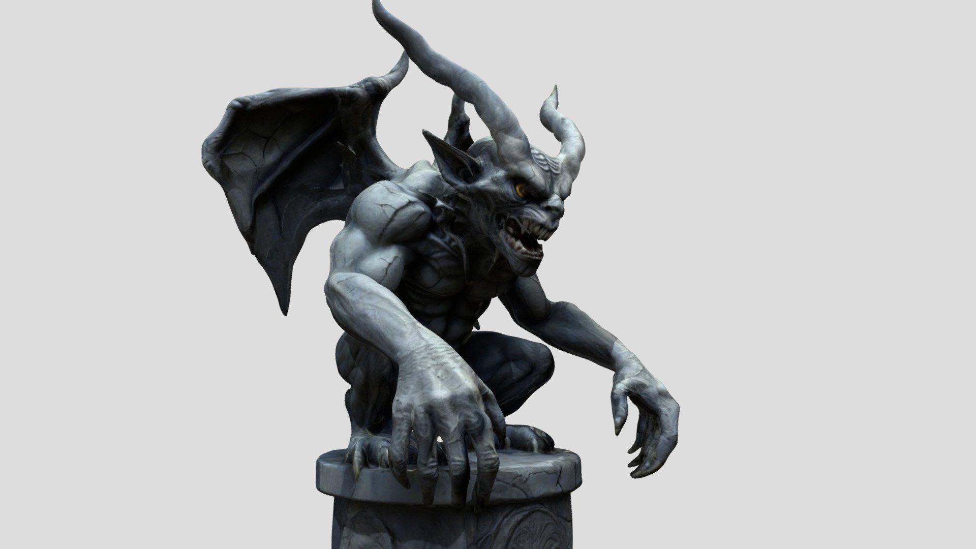 The Gargoyle - Download Free 3D model by Brian Trepanier (@CMBC ...