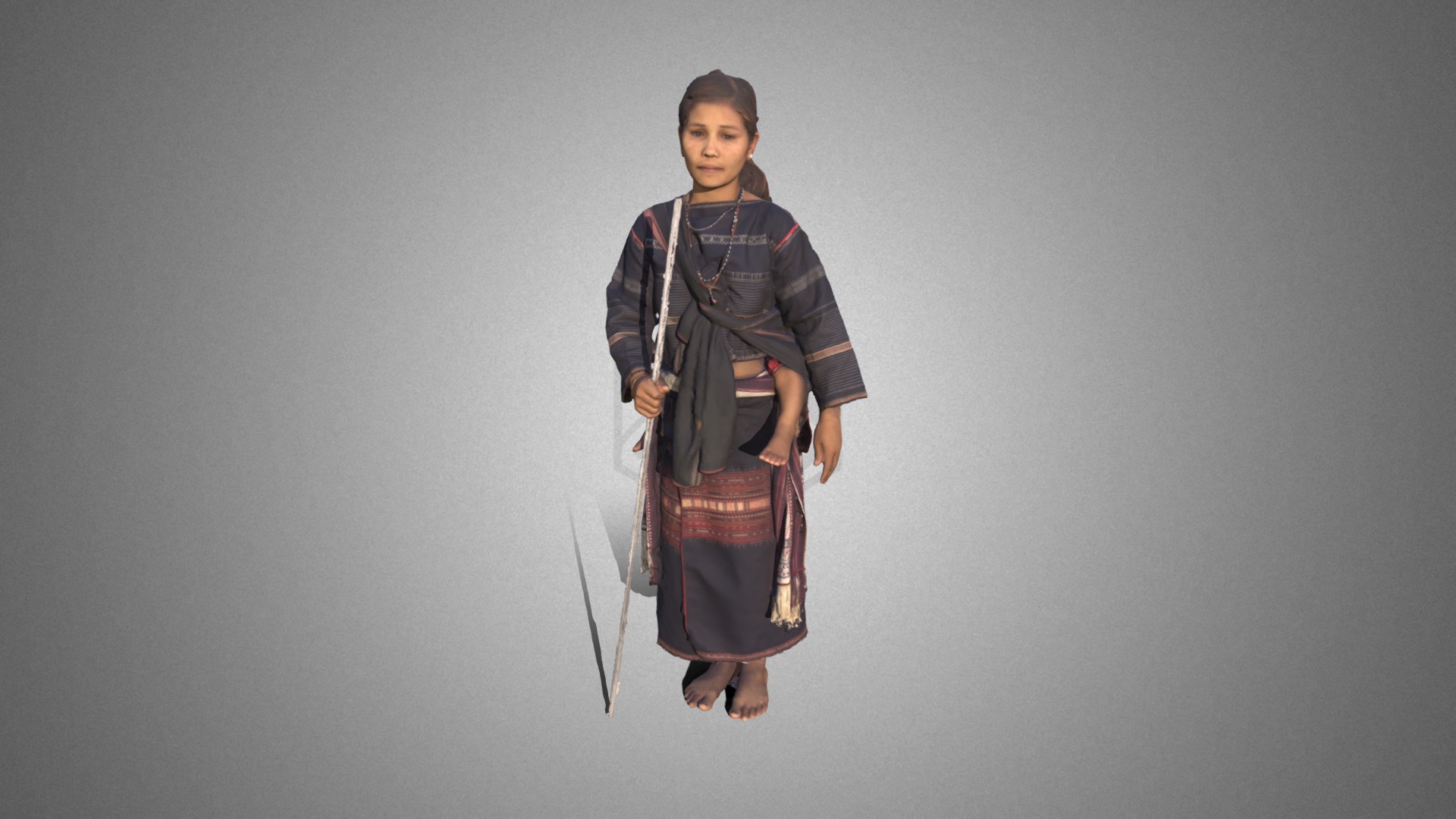 Bana Woman - 3D model by thoanh3d [20d5fb7] - Sketchfab