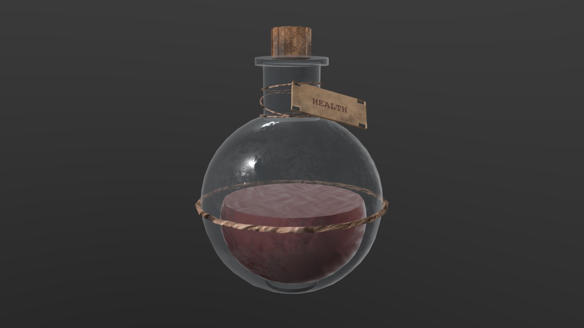 Health Potion - Download Free 3D model by martinnaamif [20d70d2 ...