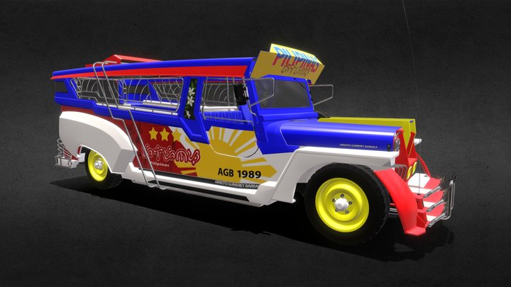 Jeepney 3D models - Sketchfab