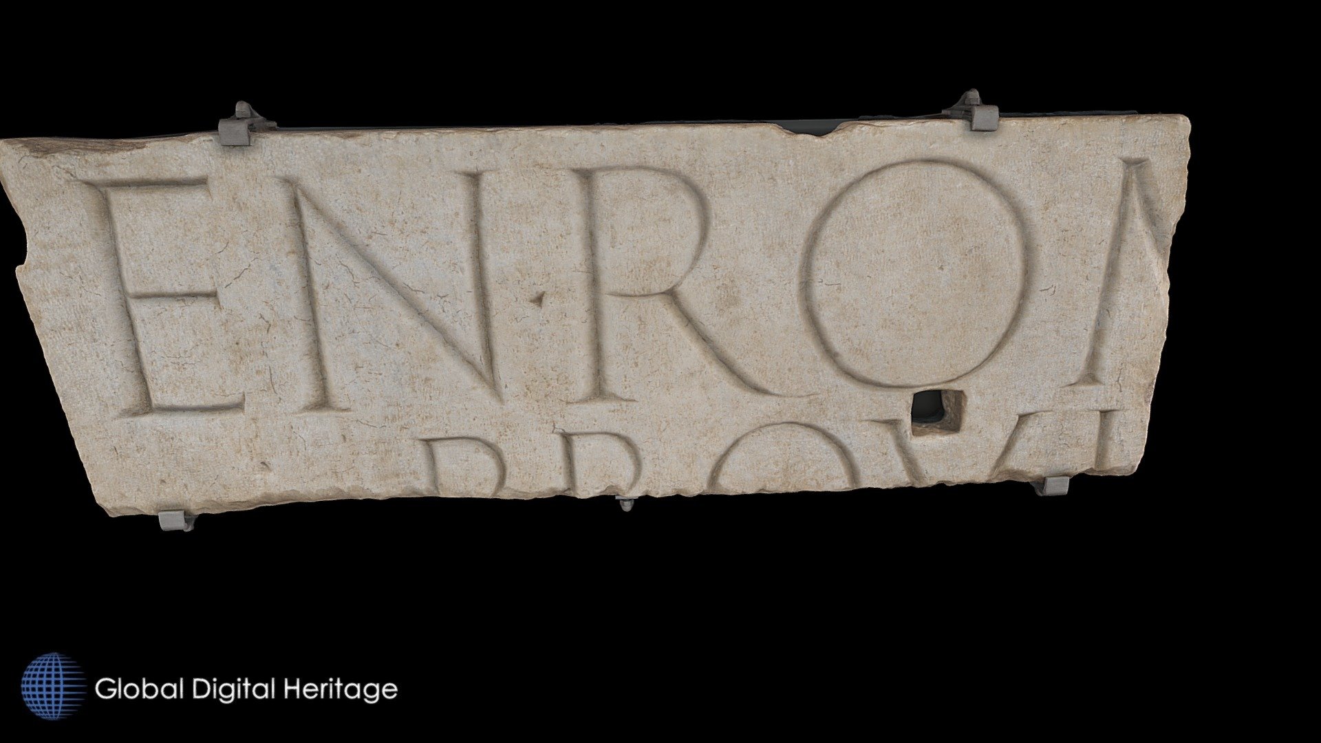 Monumental inscription, Tarraco amphitheater - Download Free 3D model ...
