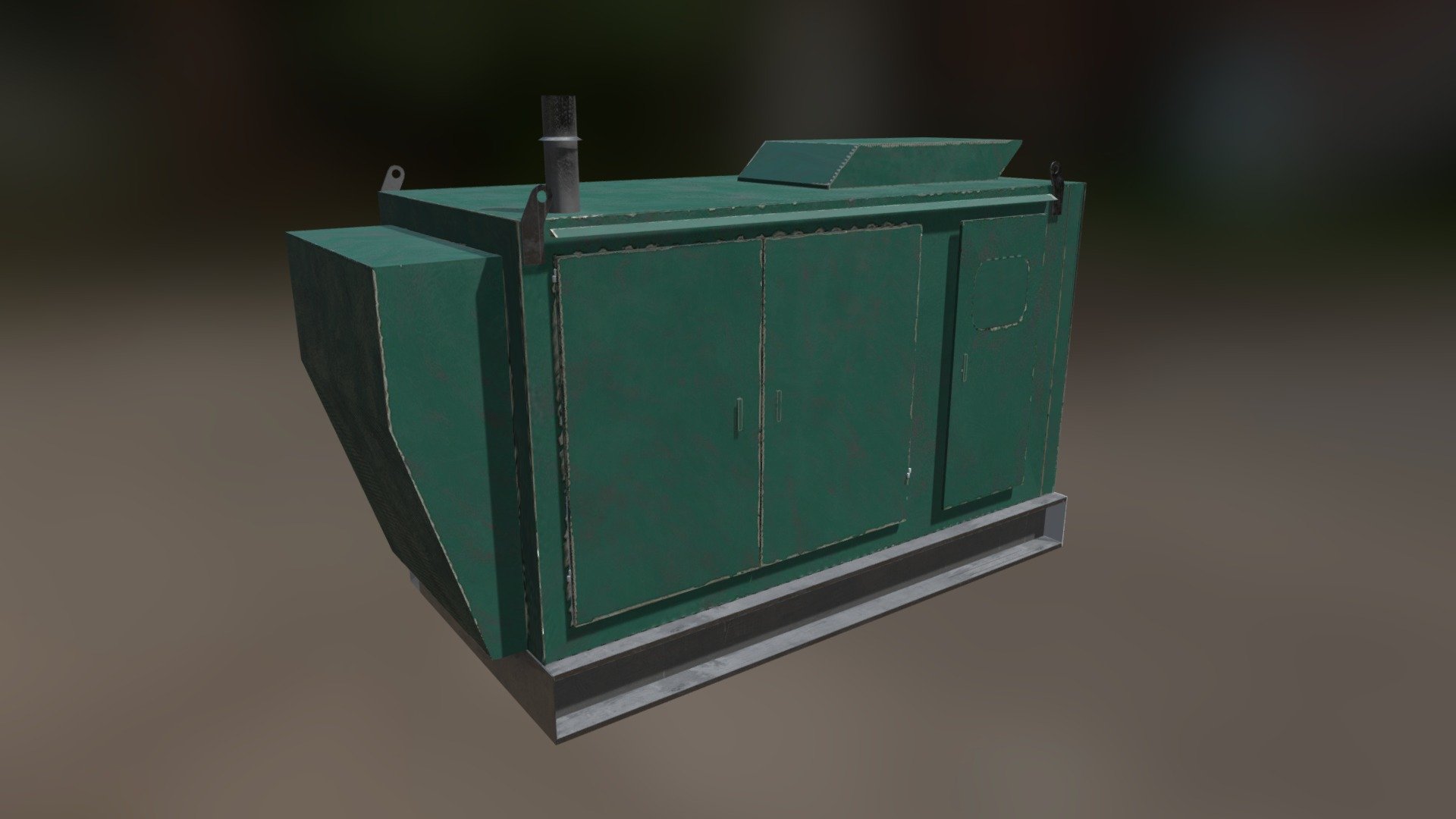 Generator Canopy - 3D model by Digital BIM Solutions ...