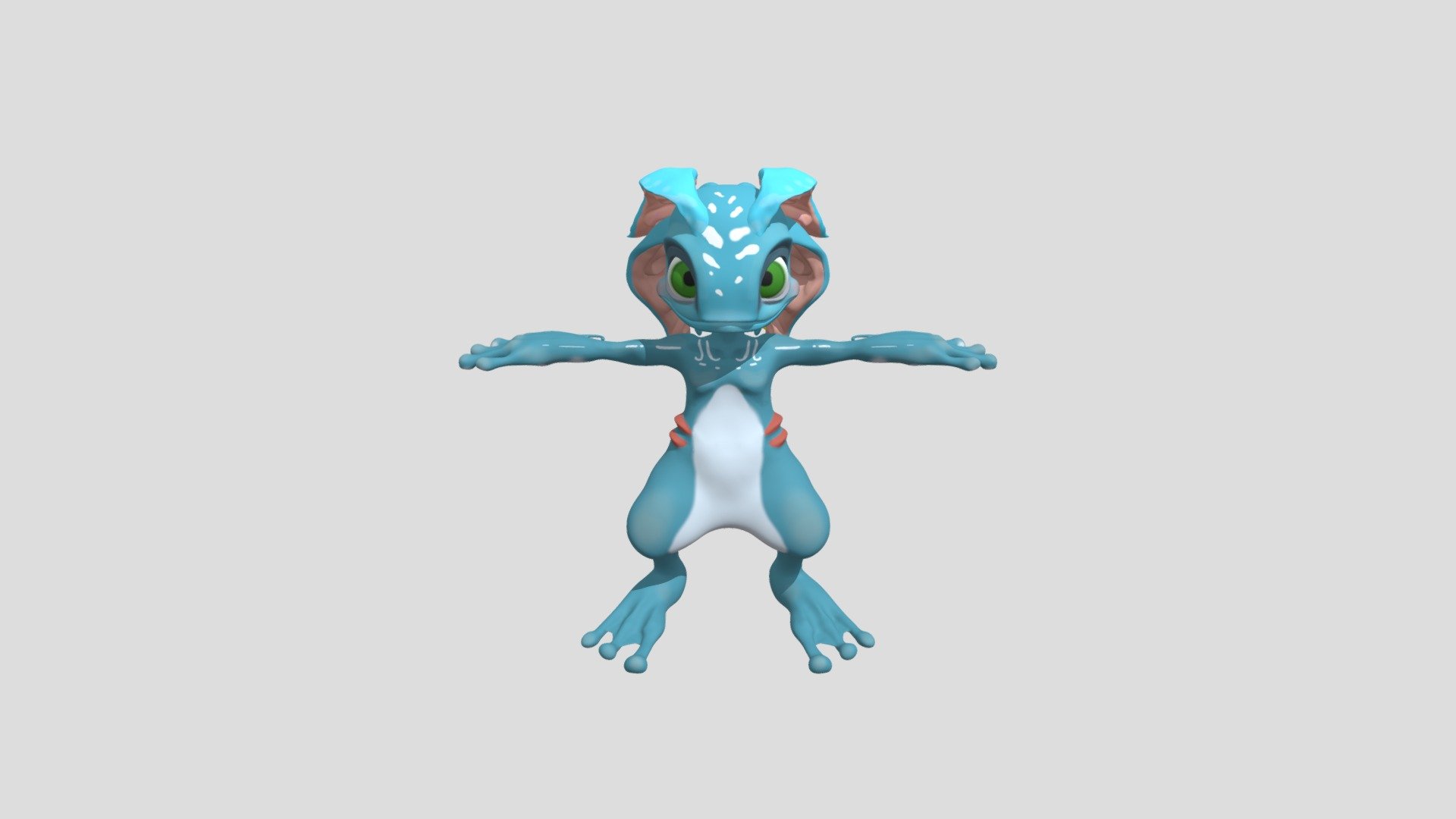 Fizz T-pose - 3D model by davidcurty [20db132] - Sketchfab