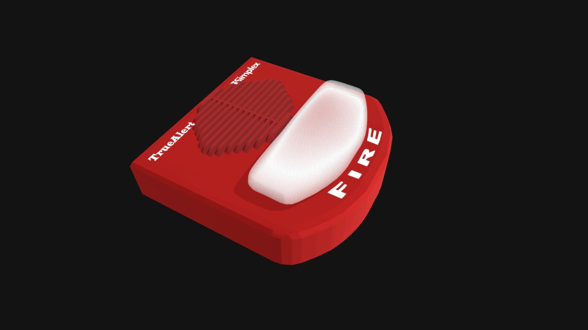 Simplex 4906-9127 Multi-candela Horn Strobe - Download Free 3D model by ...