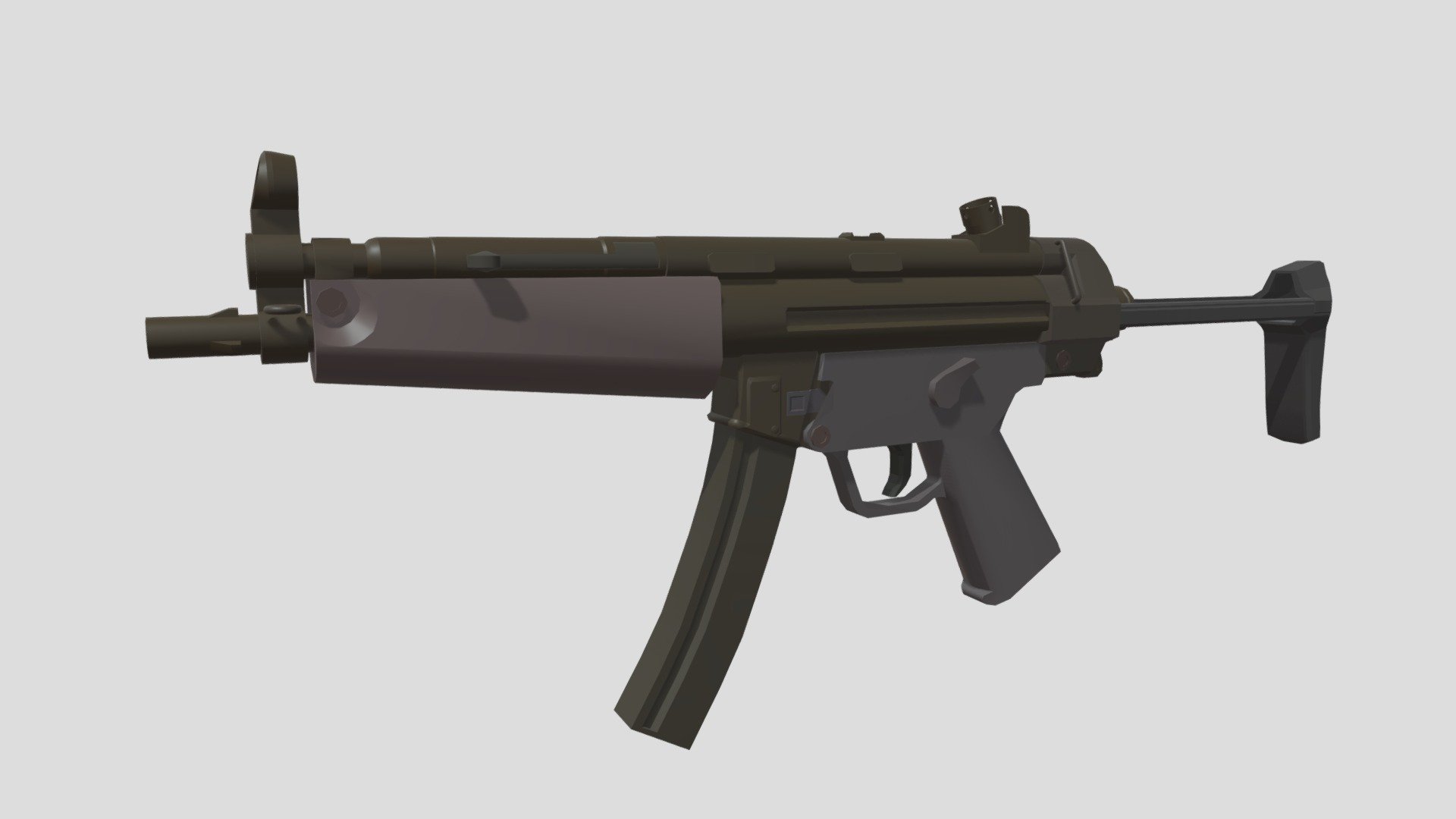 HK MP5 - 3D model by ProfessionalDebil [20db9de] - Sketchfab