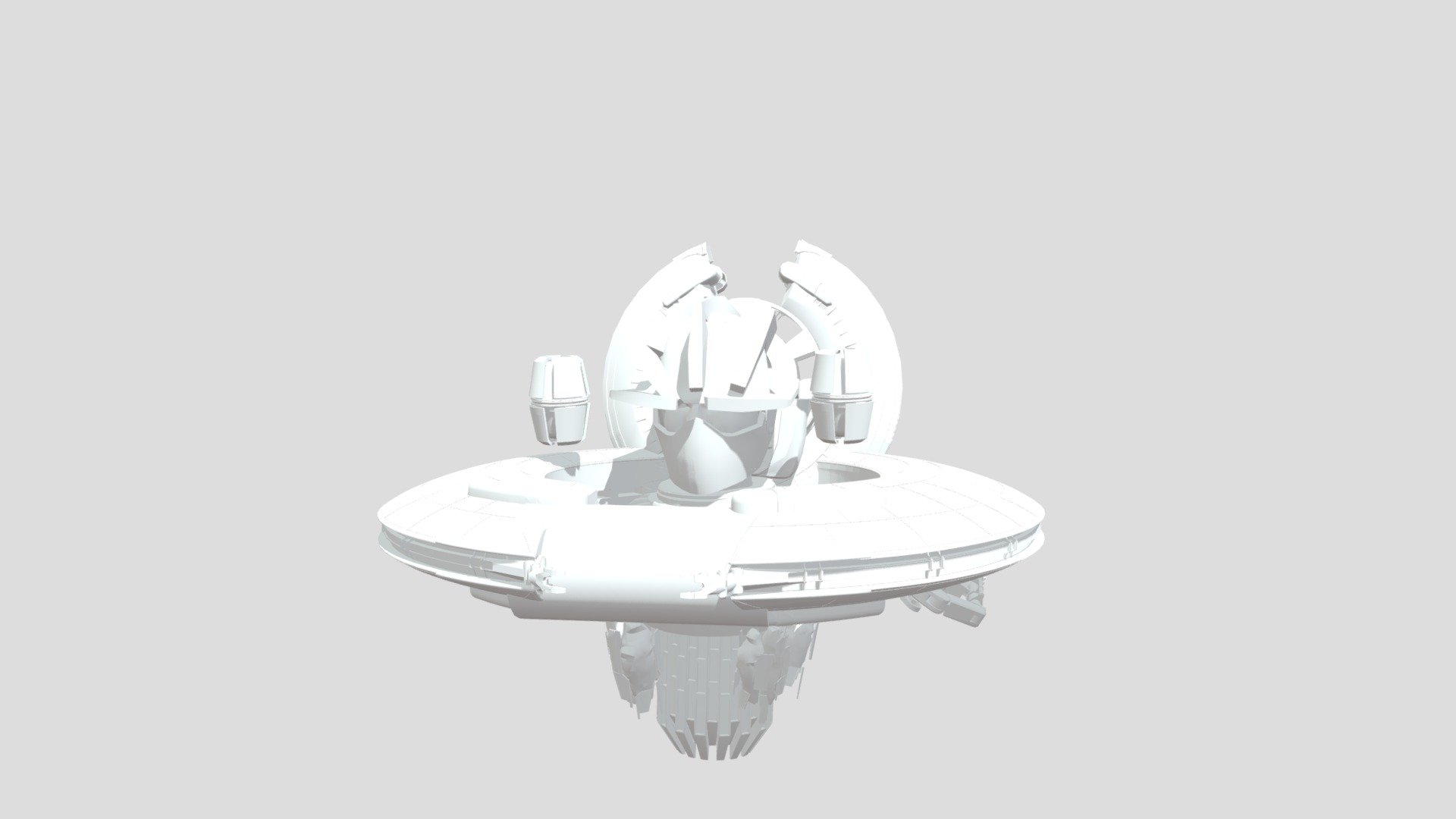 Astro mothership - 3D model by Titan speakerman (@studioworks623 ...