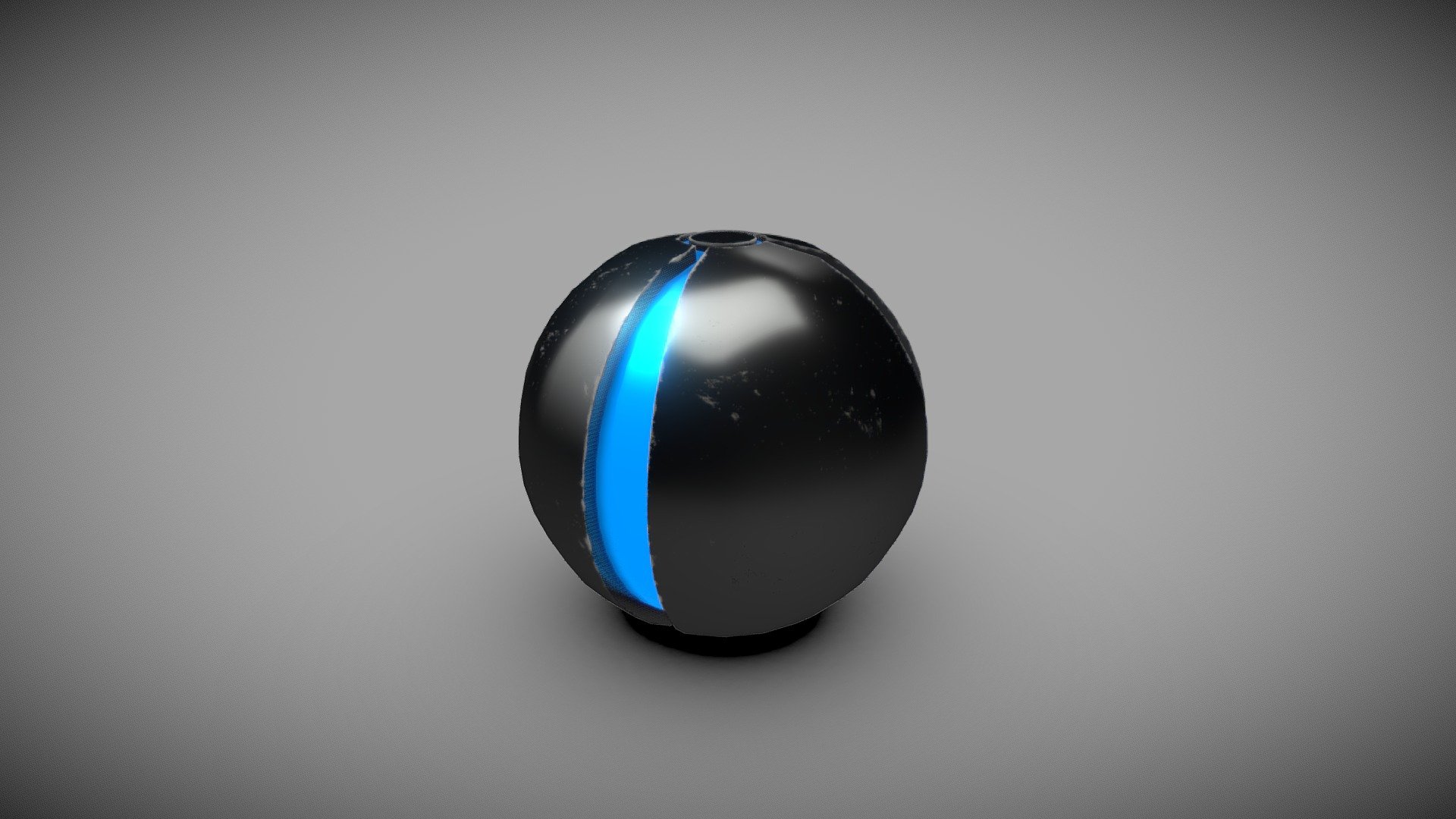 Sci-fi Ball low poly - 3D model by Hao (@yeezihao) [20dcbb6] - Sketchfab