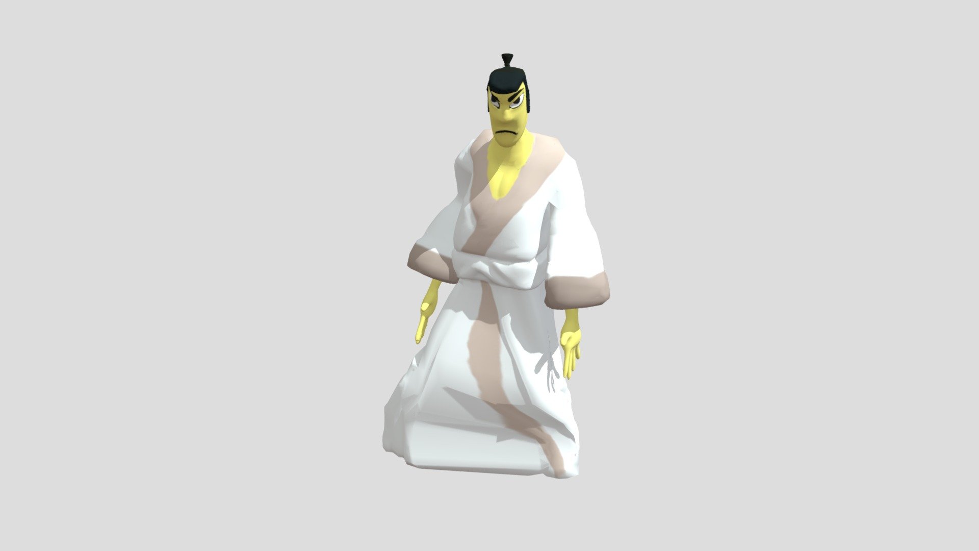Samurai Jack - 3D model by mkl_saikuron [20de085] - Sketchfab