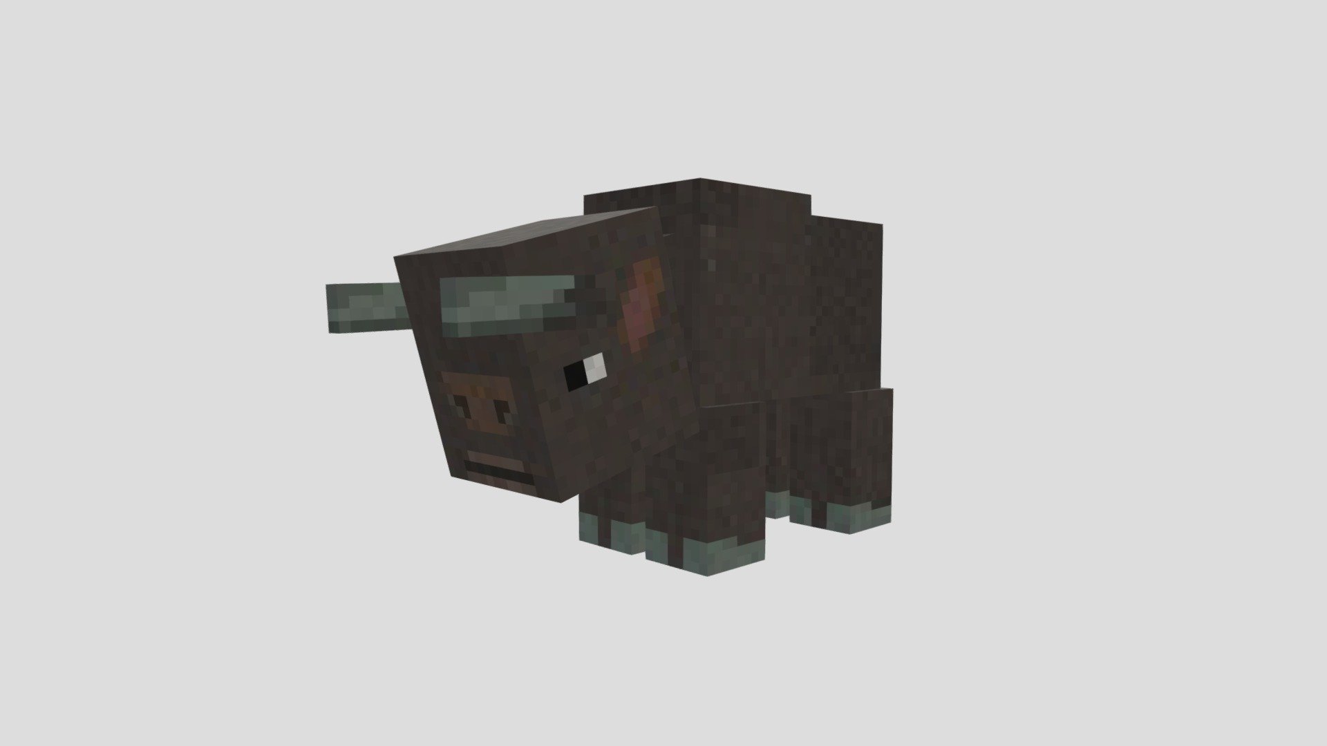 Buffalo (Minecraft) - Download Free 3D model by dinolover4242 [20de371 ...