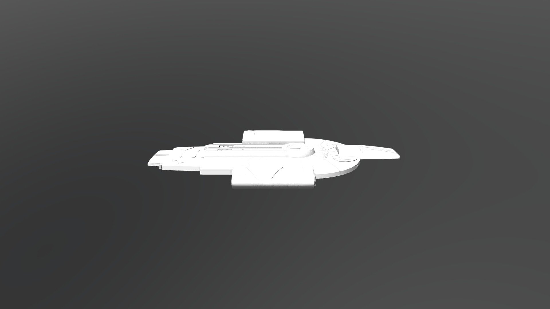 USS Defiant (Star Trek) - Download Free 3D model by giacar25 [20df33b ...