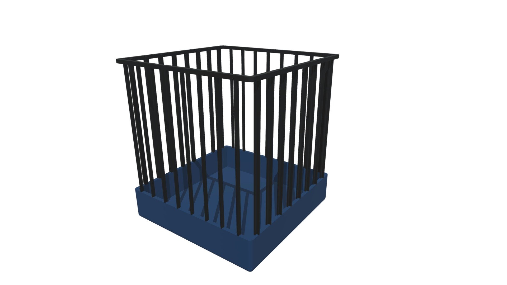 Geometric Cage Container - Download Free 3D model by Omer ...