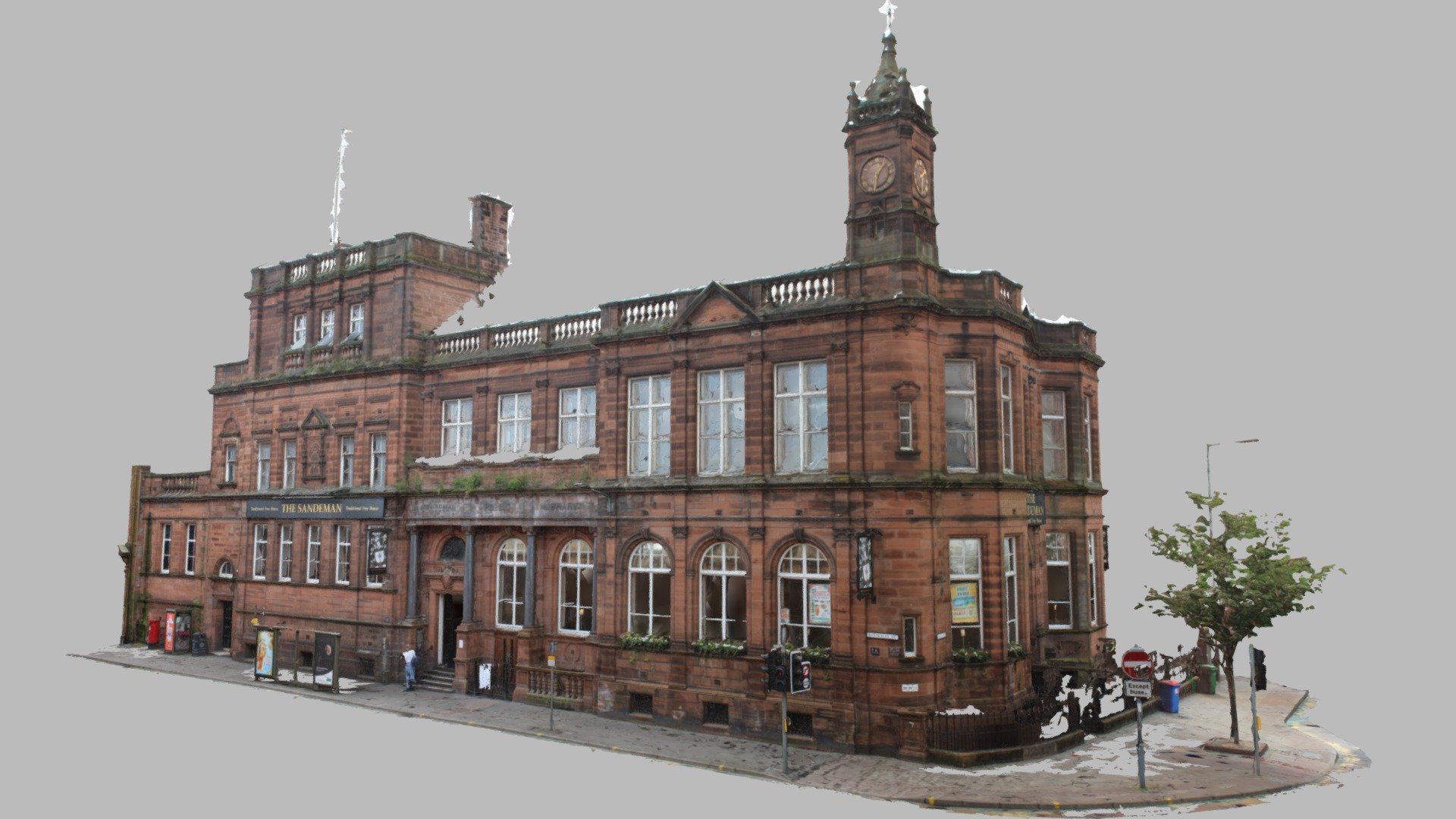 Scotland: Perth, Sandeman Library - Download Free 3D model by Daniel ...
