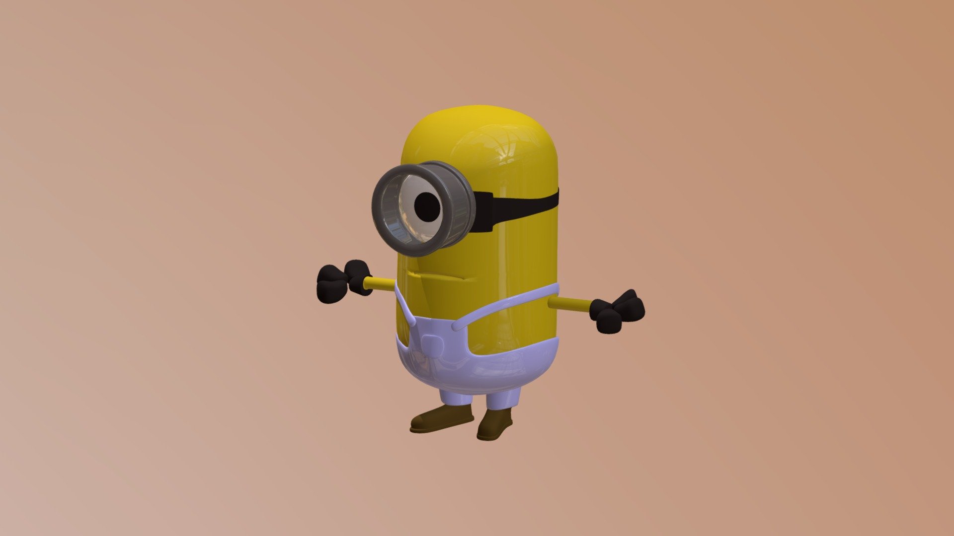 Minion - 3D model by victorgabriel (@g_victorgabriel) [20e3be3] - Sketchfab