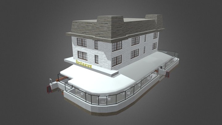 Restaurant 3D models - Sketchfab