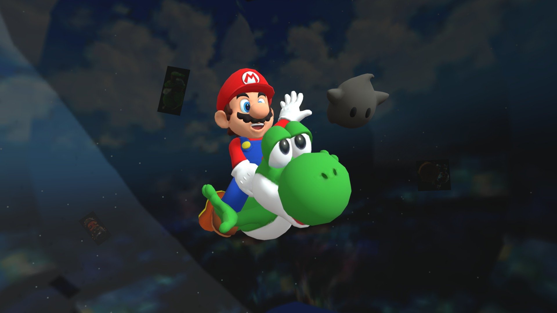 StreetPass Mii Plaza - Super Mario Galaxy 2 - Download Free 3D model by ...