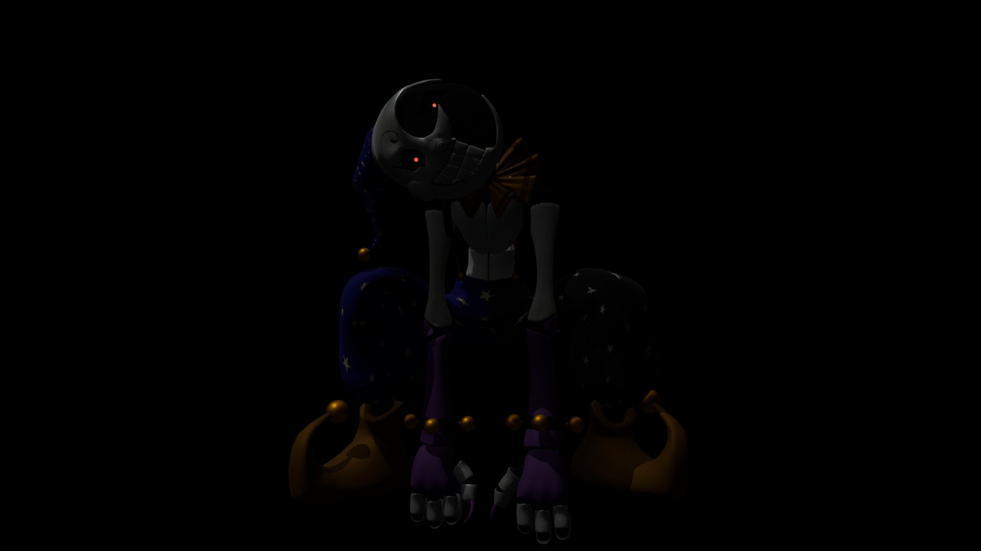 Fnaf Security breach MoonDrop Old Version 2020 - Download Free 3D model ...