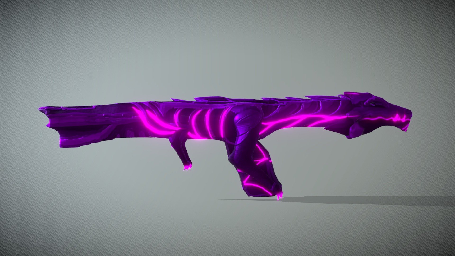 Elderflame skin of val Fan art - 3D model by Biekie [20e7ee9] - Sketchfab