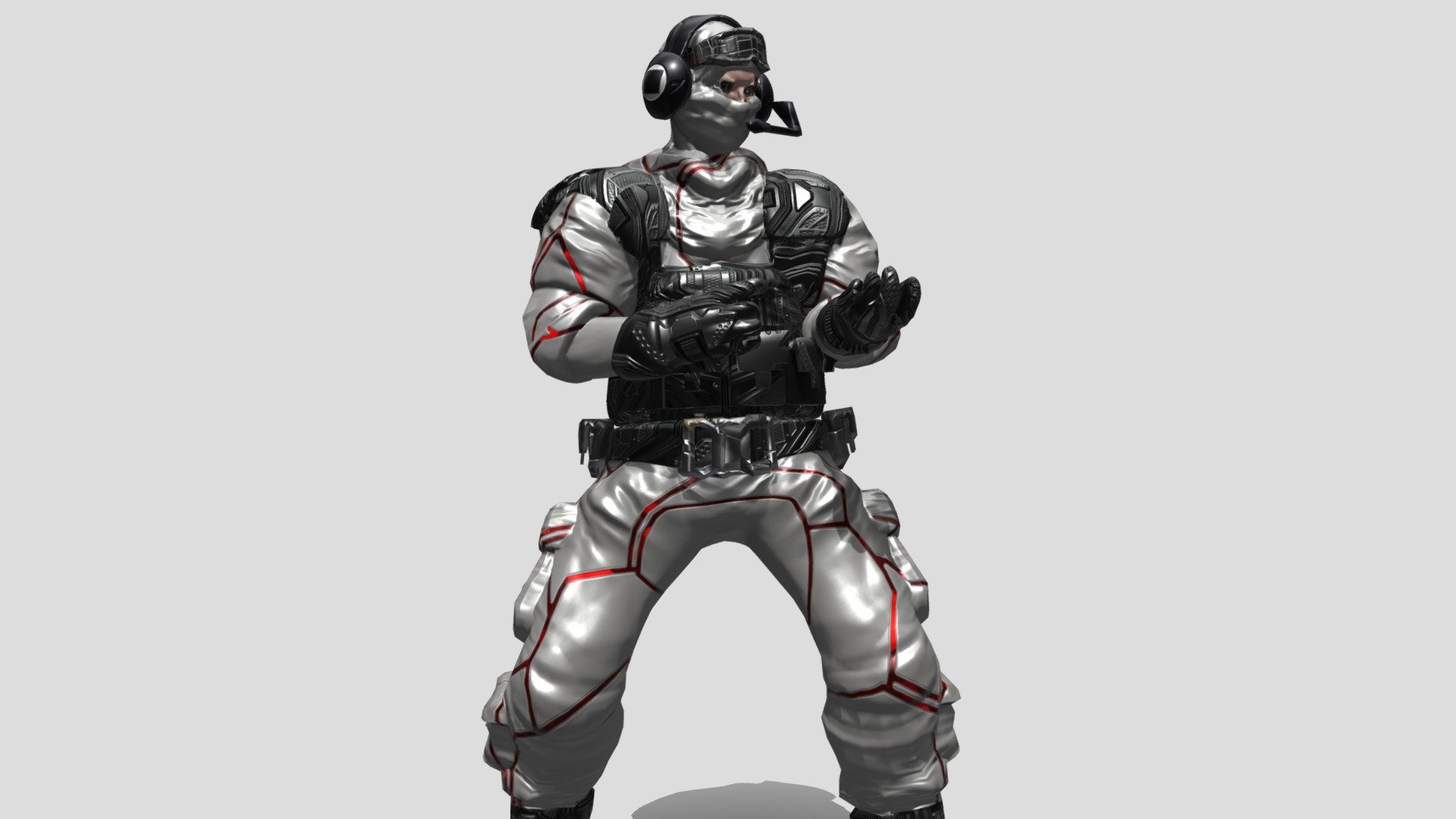 Soldier Camouflage Animation - 3D model by Agarkova_CG [20ea0a4 ...