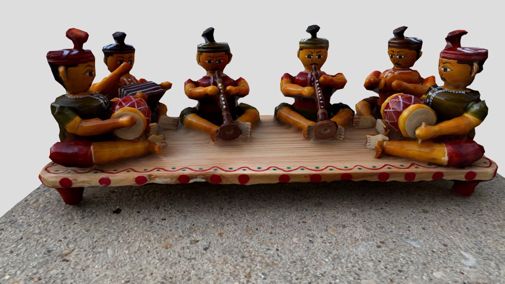 Day 102: Traditional Indian Band - Download Free 3D model by uttamg911 ...