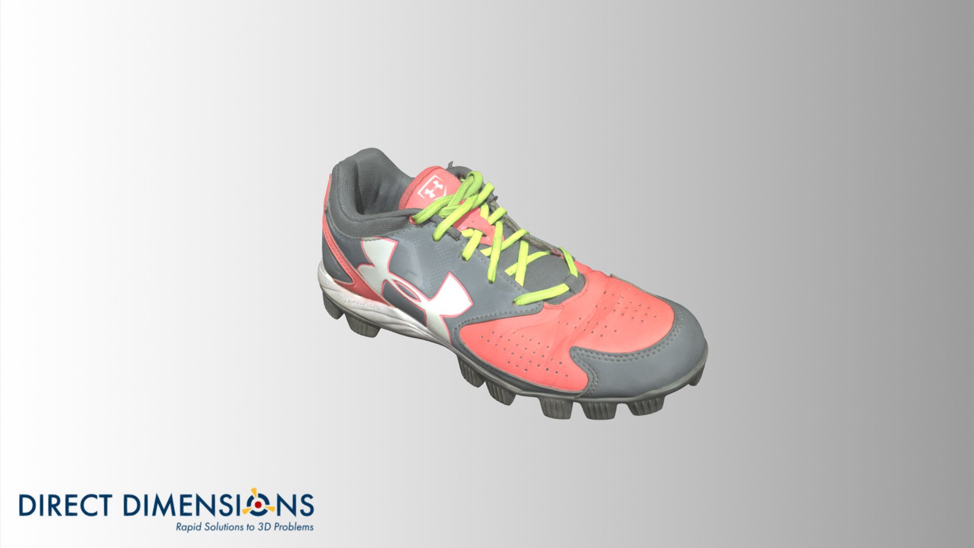 Under Armor Cleat Artec Spider Scan - 3D model by Direct Dimensions ...