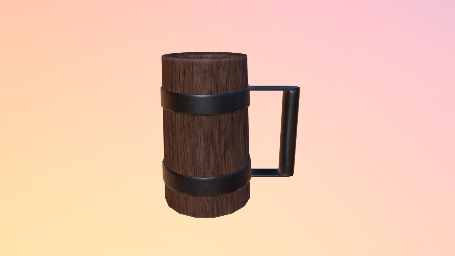 PBR Beer Flagon - 3D model by goldensun441 [20eda65] - Sketchfab