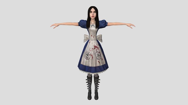 Alice-in-wonderland 3D models - Sketchfab