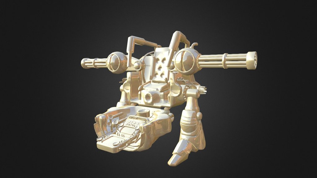 MetalSlug_slugnoid - 3D model by junxuan [20eee58] - Sketchfab