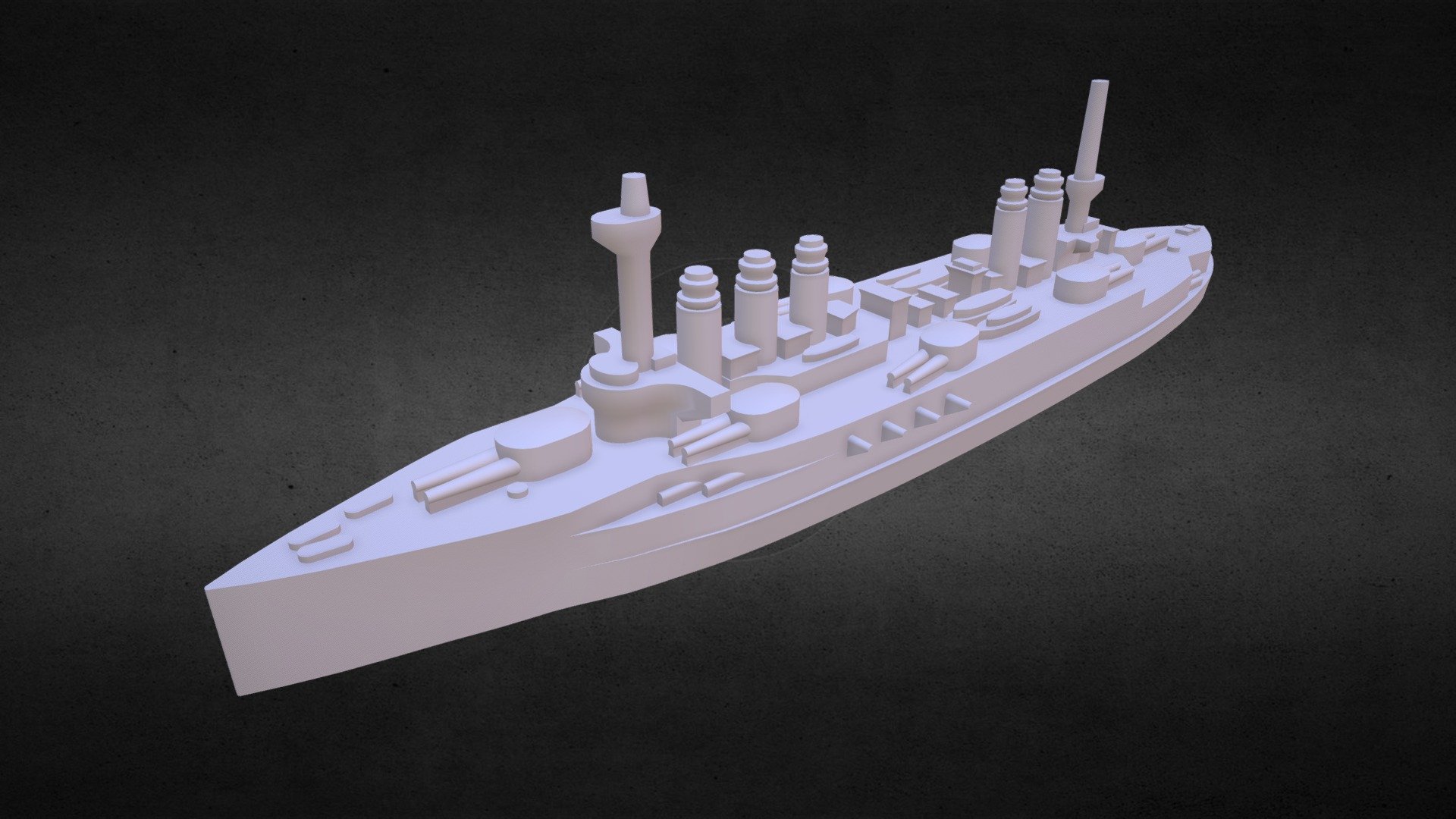 Danton Battleship - Buy Royalty Free 3D model by KarluHenry [20ef825 ...