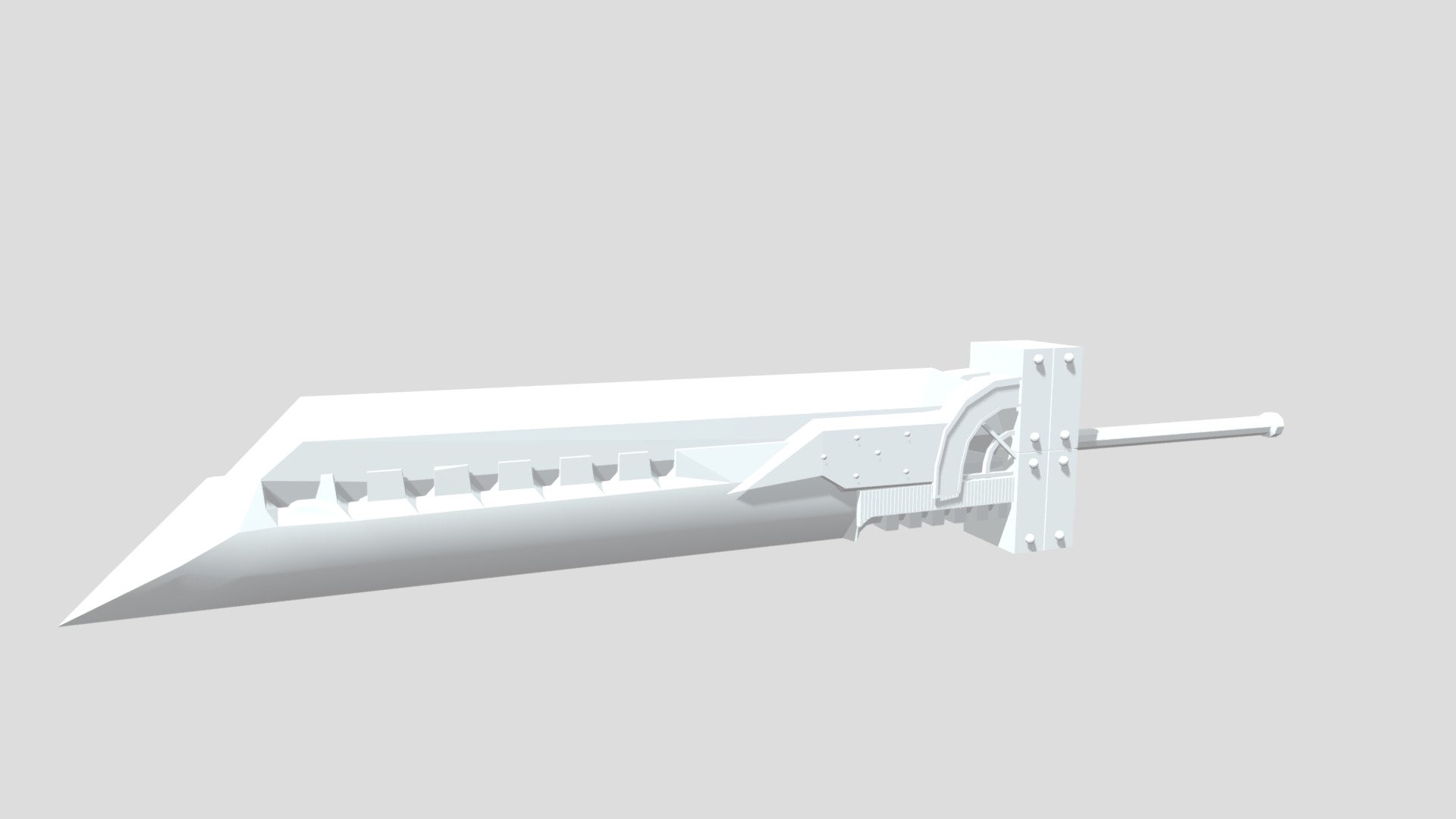 Fusion Sword - Download Free 3D model by charlloyd [20eff71] - Sketchfab