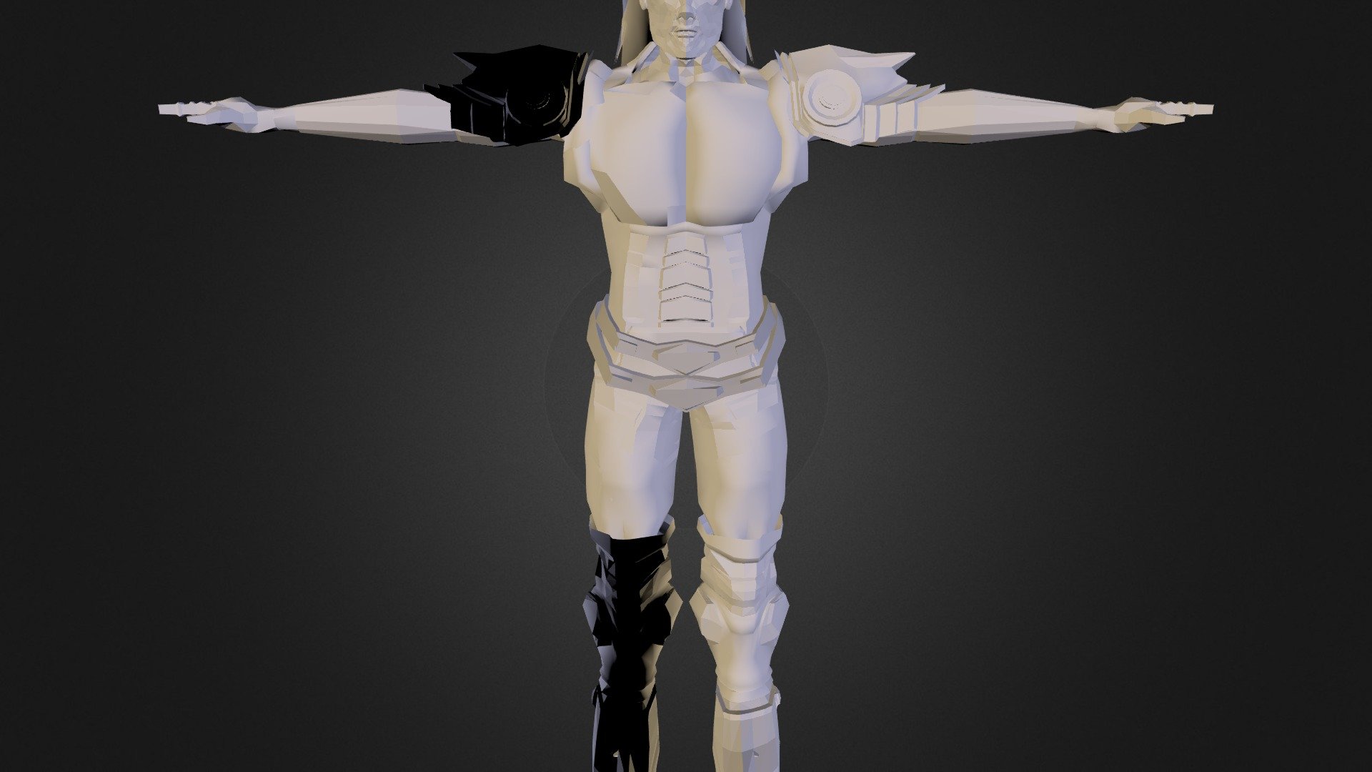 Warrior - 3D model by fabianpico [20f0110] - Sketchfab