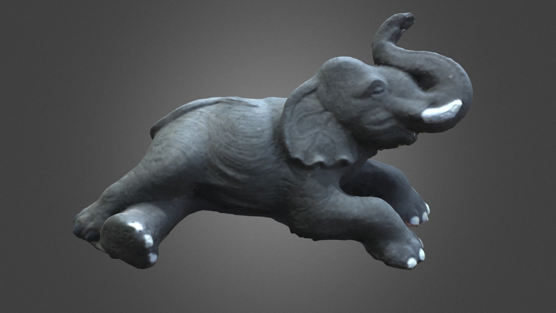 Elephant Model (รูปปั้นช้าง) - 3D model by LookNut.Nutnicha [20f0da0 ...