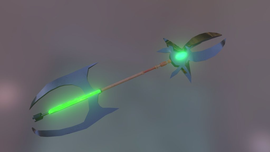 Necron Lord Spear - 3D model by junkbot99 [20f18ec] - Sketchfab