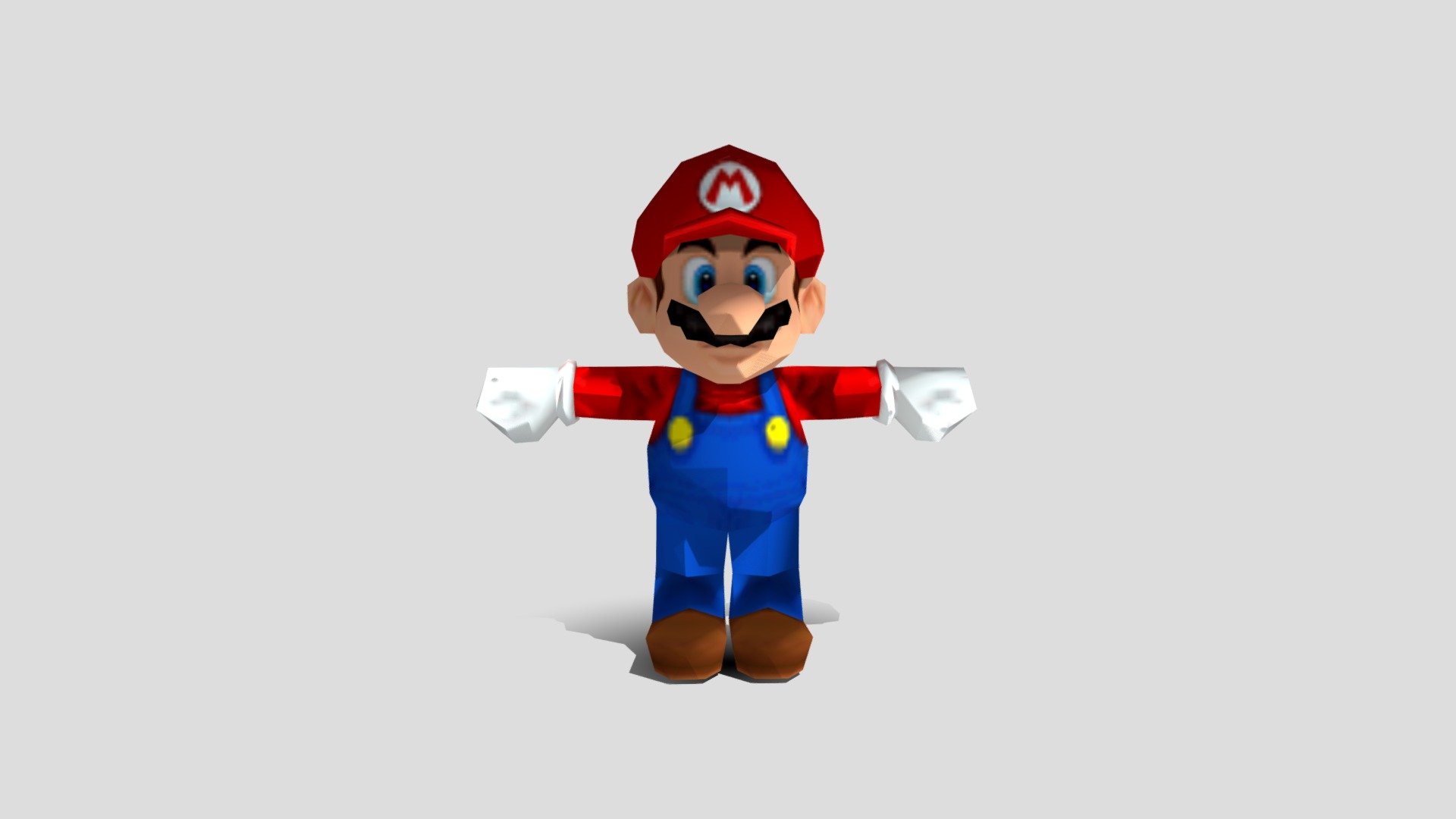 DS DSI New Super Mario Bros Mario - Download Free 3D model by ...