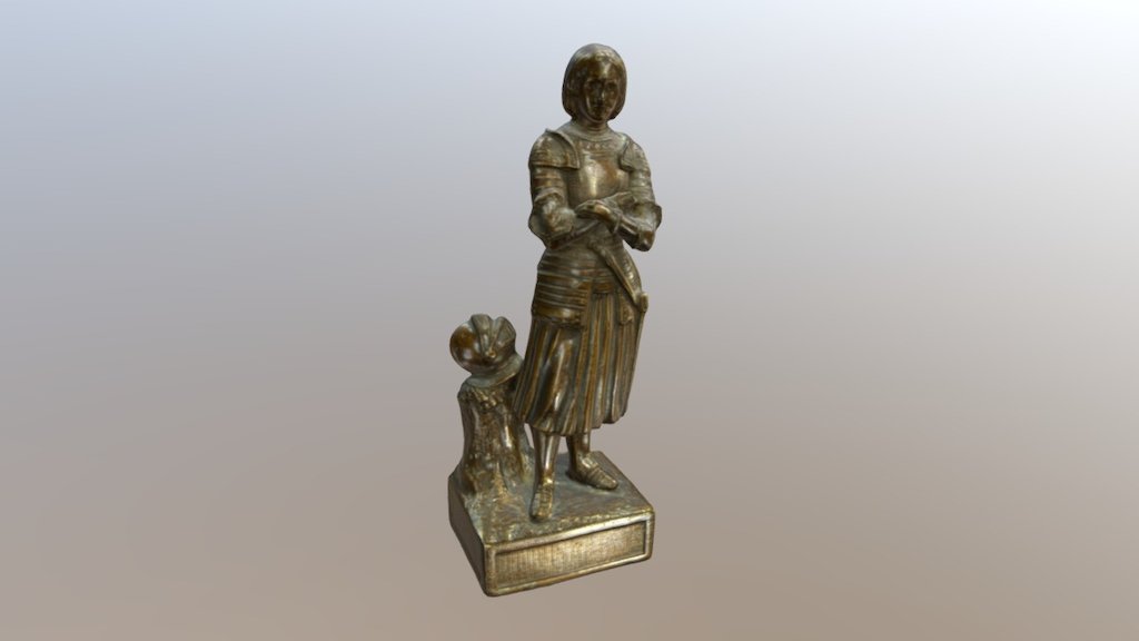 Jeanne d'Arc - 3D model by 4visualization [20f26e7] - Sketchfab