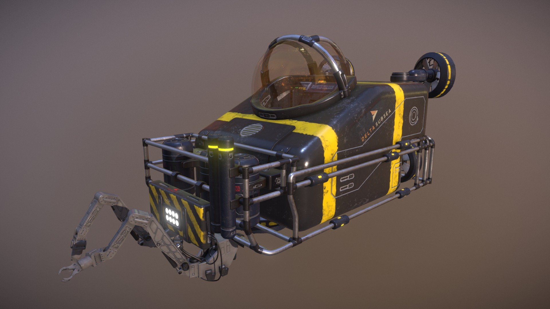 Deep sea excavator - Download Free 3D model by Osho (@Crysis007-94 ...